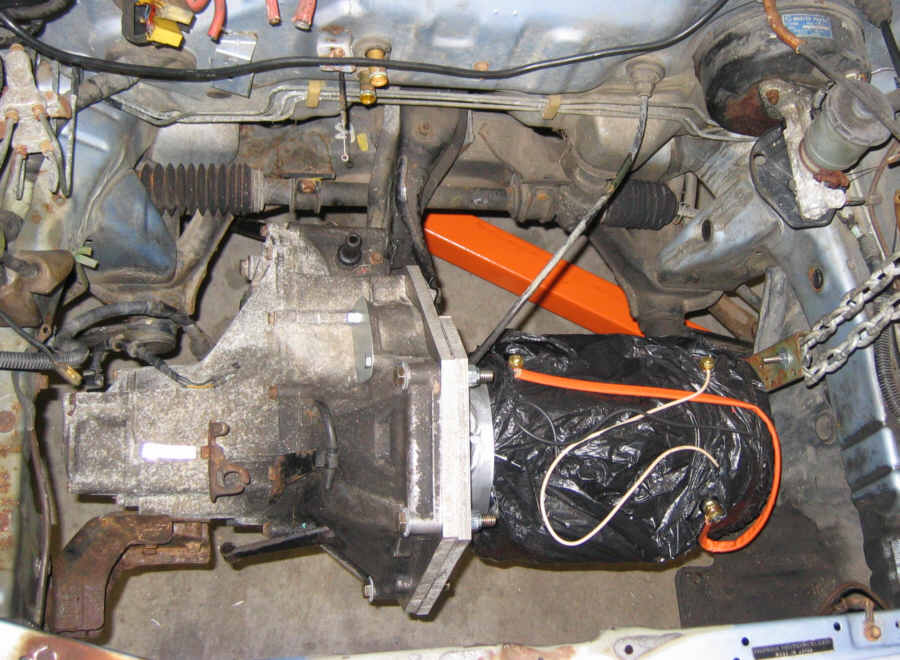 installing the motor