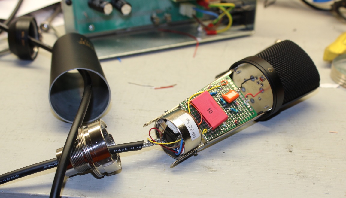 2nd Royer Mod on MXL-2001 mic